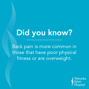 Back Pain Awareness - Nebraska Spine Hospital