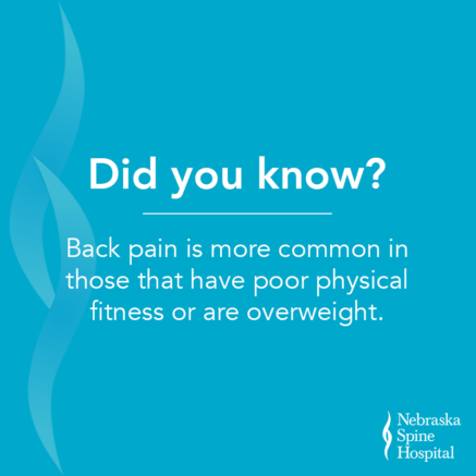 Back Pain Awareness - Nebraska Spine Hospital
