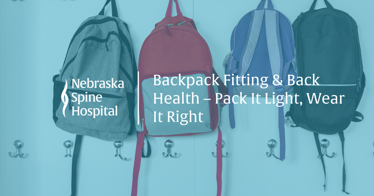 Backpack Fitting & Back Health – Pack It Light, Wear It Right ...